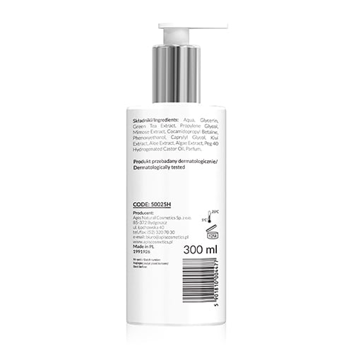 Apis Professional Cleansing Antibacterial Anti Acne Face Toner Green Tea Extract 300ml